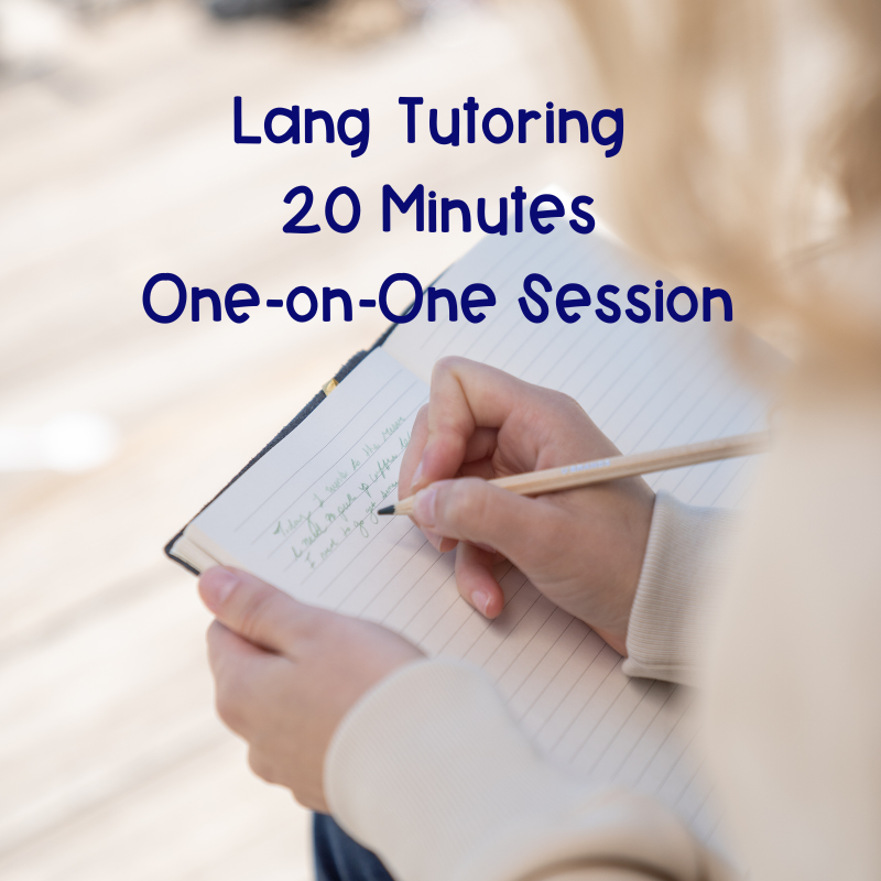 Tutoring - Coach Hall Writes
